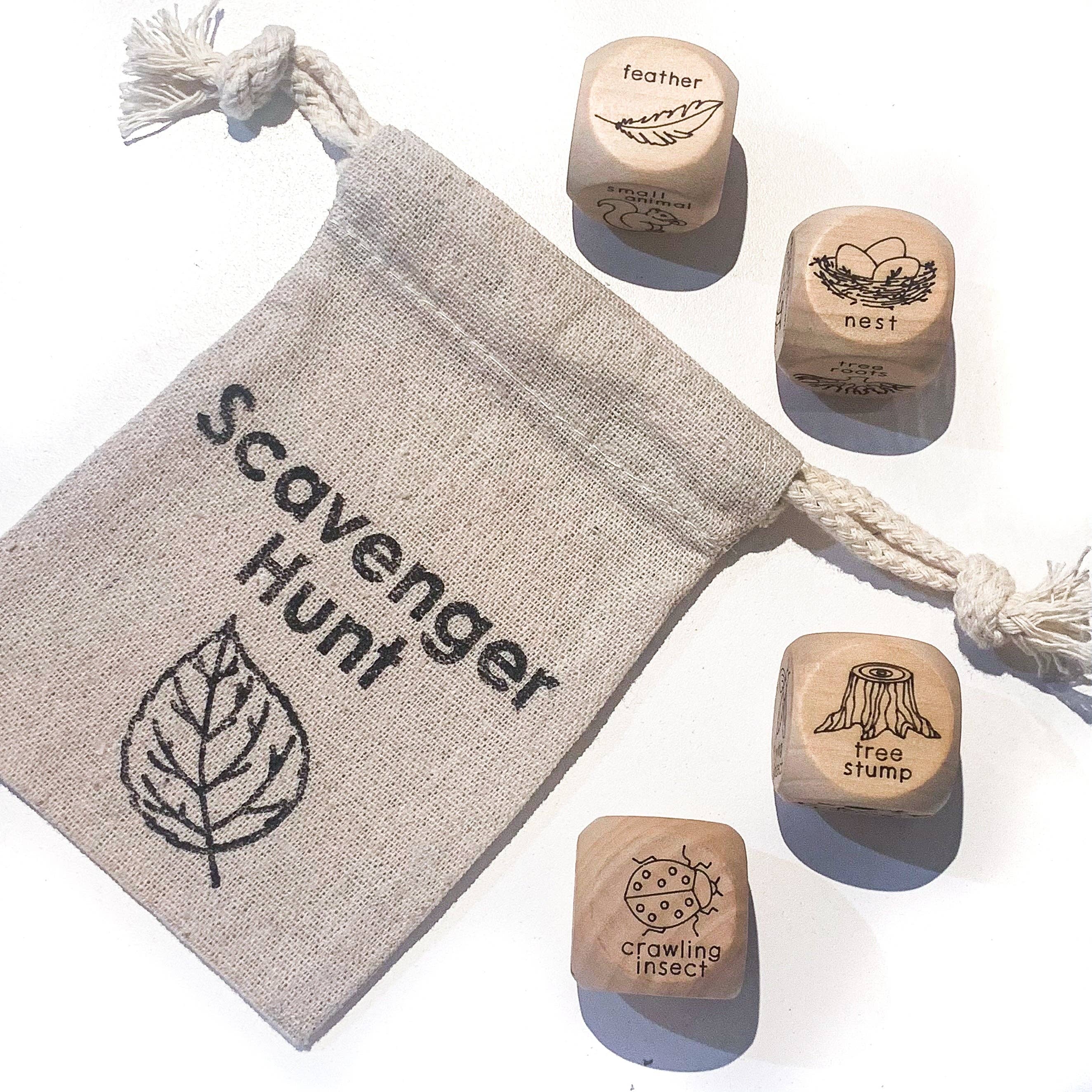 Forest Scavenger Hunt Dice | WOVEN by Shaolin